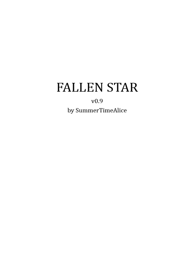 Fallen Star | PDF