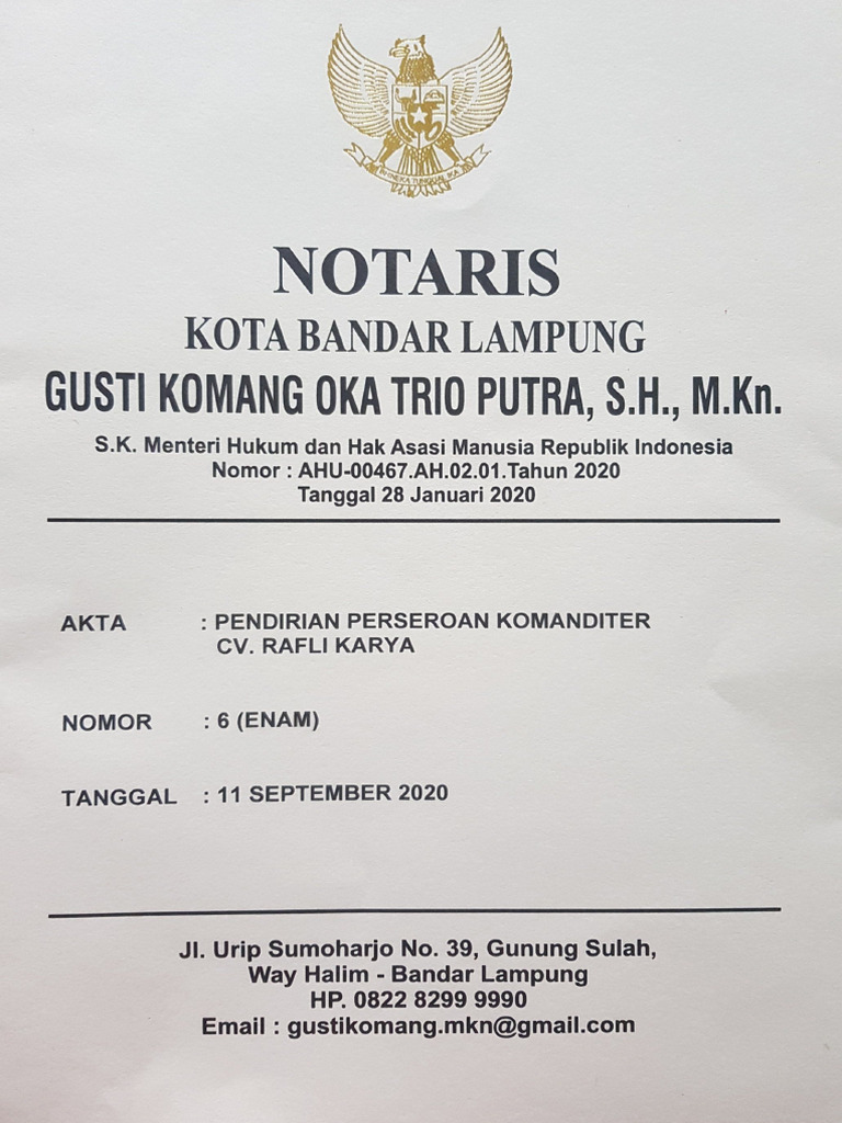 CV - Rafli Karya 250722 | PDF