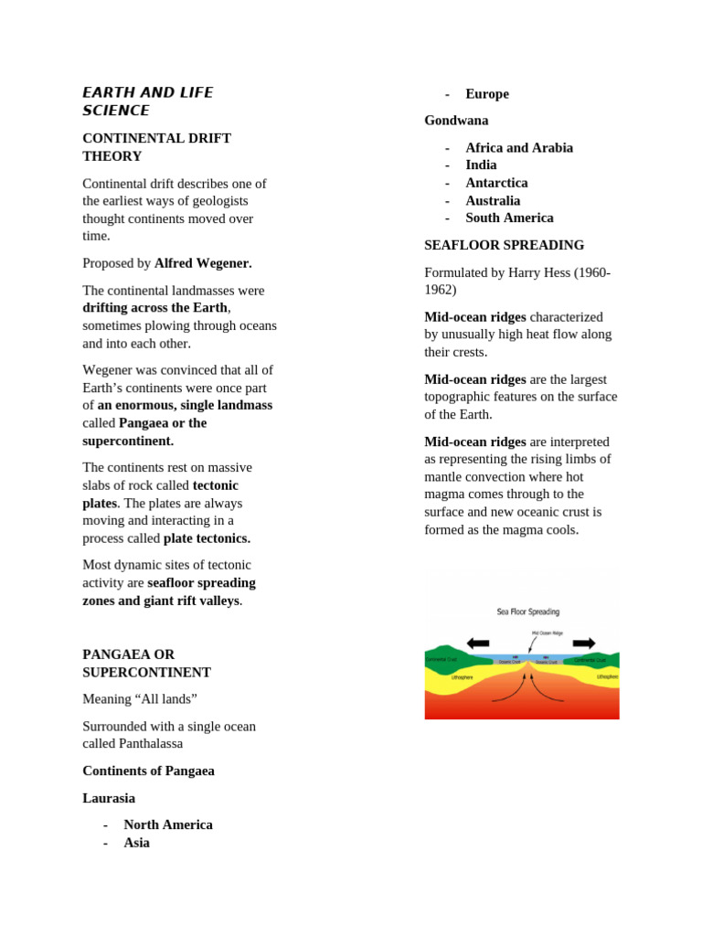 EARTH AND LIFE SCIENCE Finals Reviewer | PDF