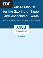 The AASM Manual: For The Scoring of Sleep | PDF | Medical Specialties ...