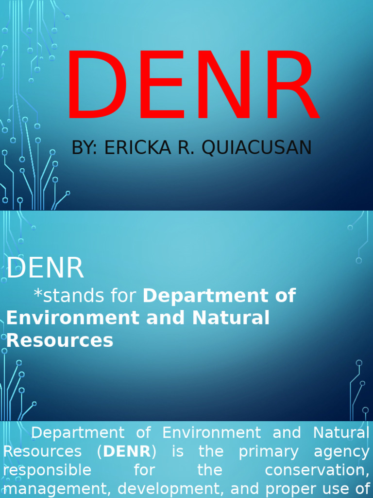 Denr | PDF