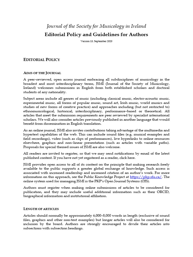 JSMI_Author_Guidelines | PDF