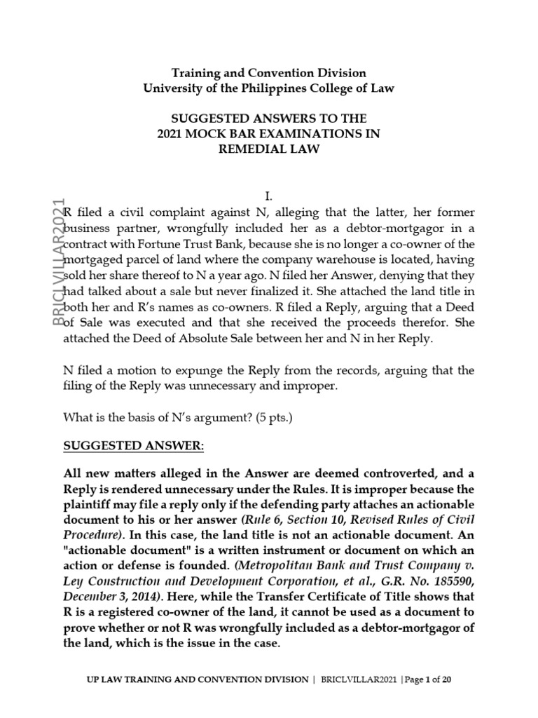 2021 Cycle 2 - Rem - Docx - Part708 | PDF | Arbitration | Injunction