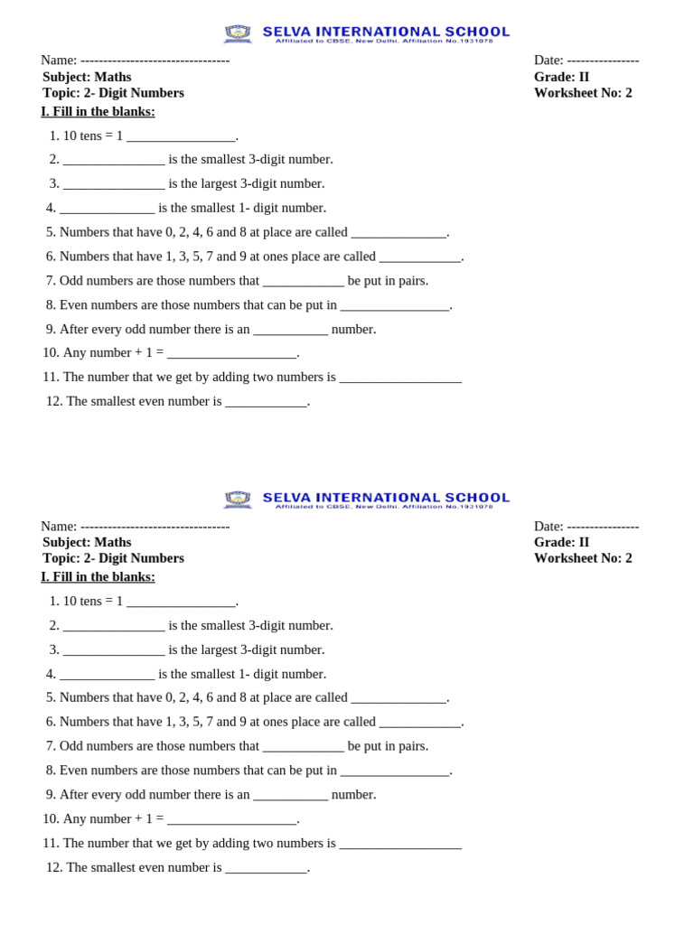 2 Maths 2 | PDF