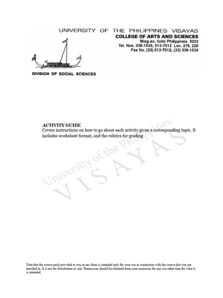 Learning Log Activity Guide | PDF