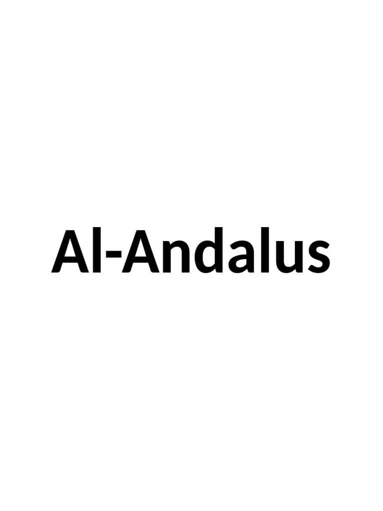 Al Andalus Pdf