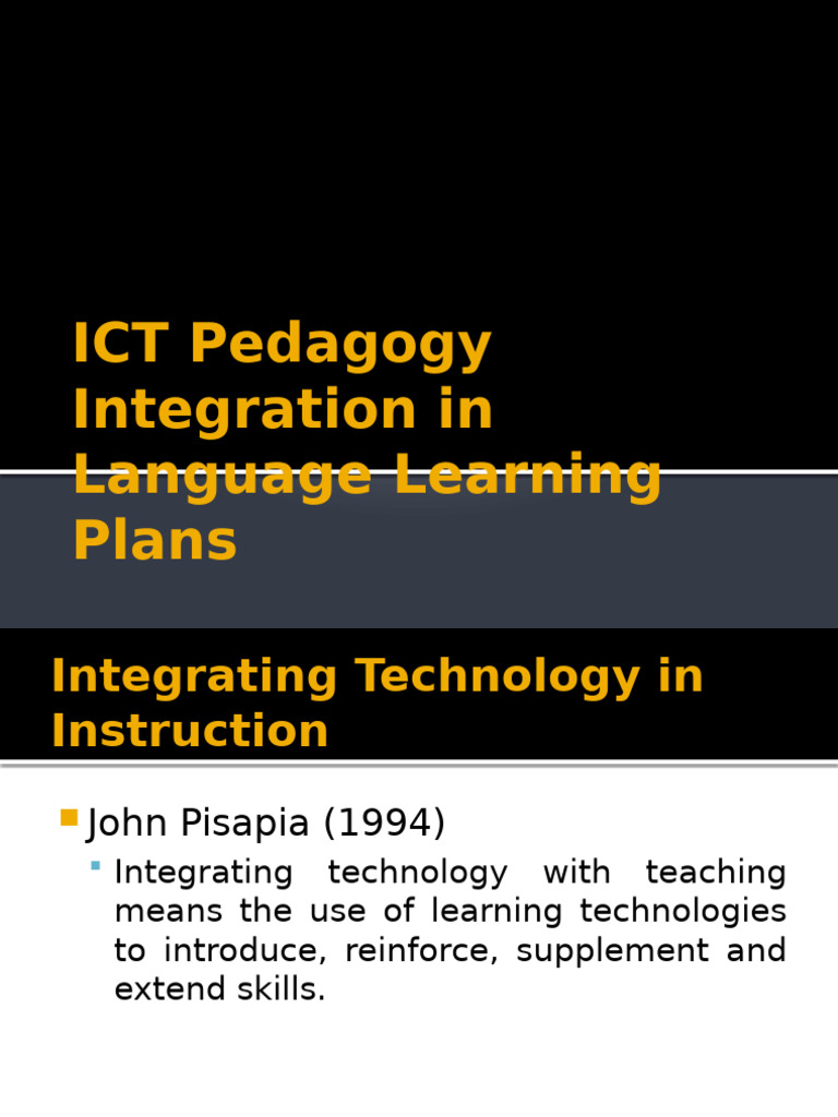 3.ICT-Pedagogy-Integration-in-Language-Learning-Plans | PDF