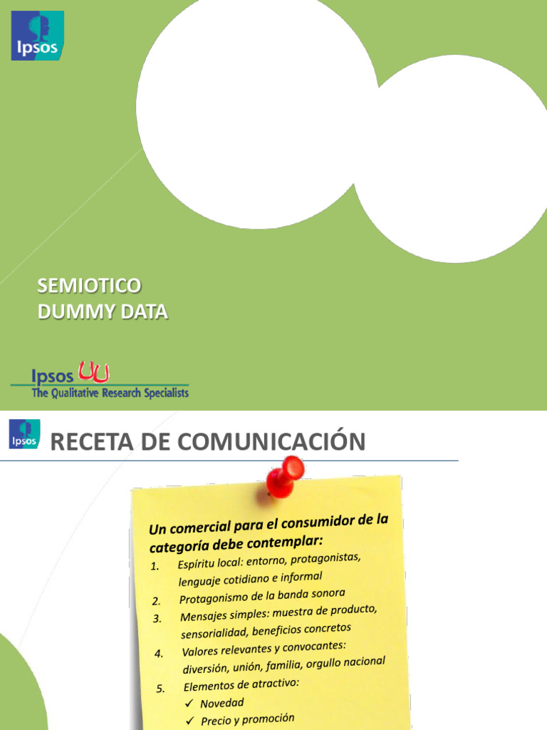 Semiotico - Dummy Data | PDF