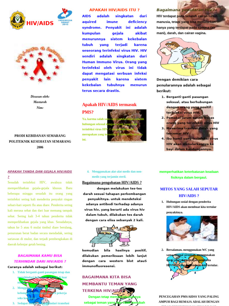 Leaflet HIV-AIDS | PDF