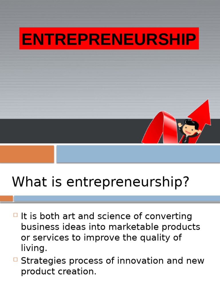 Lesson 1 Entrepreneurship | PDF