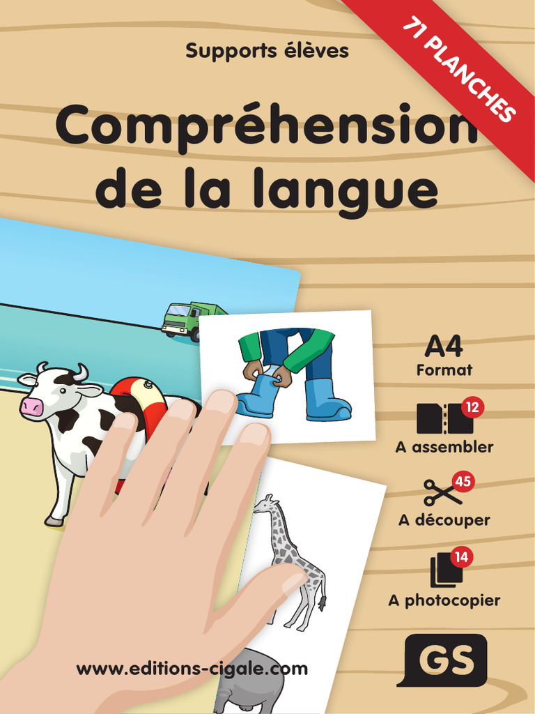 Compréhension Gs Planches | PDF