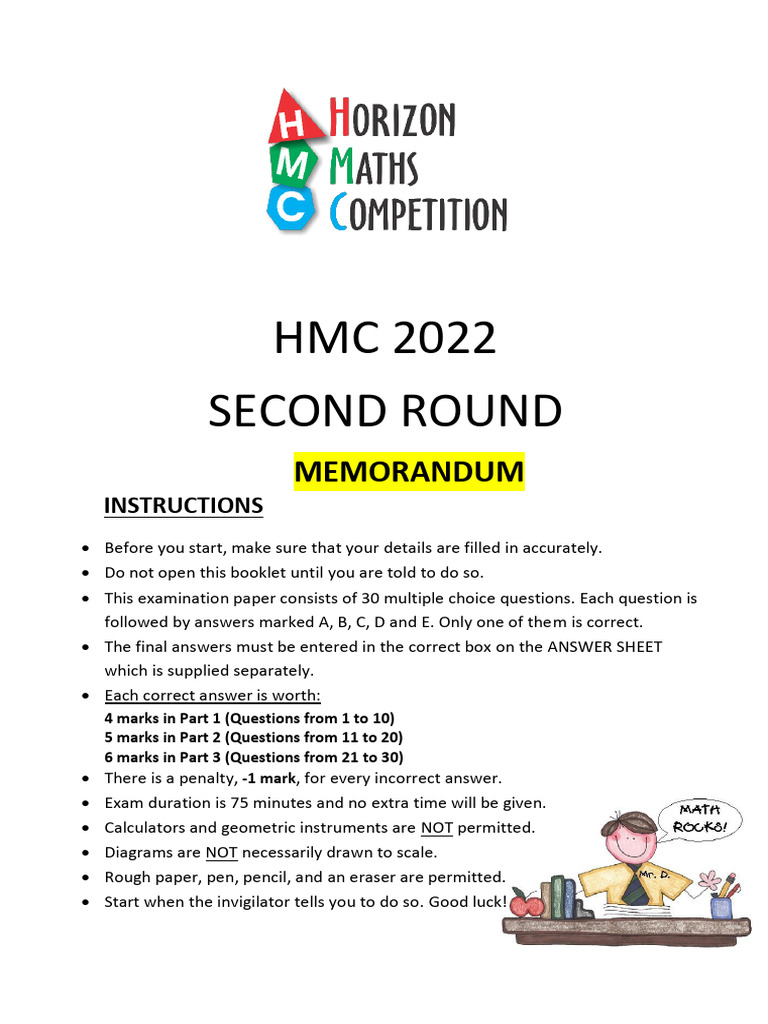 HMC 2022 Round 2 Final Memo | PDF