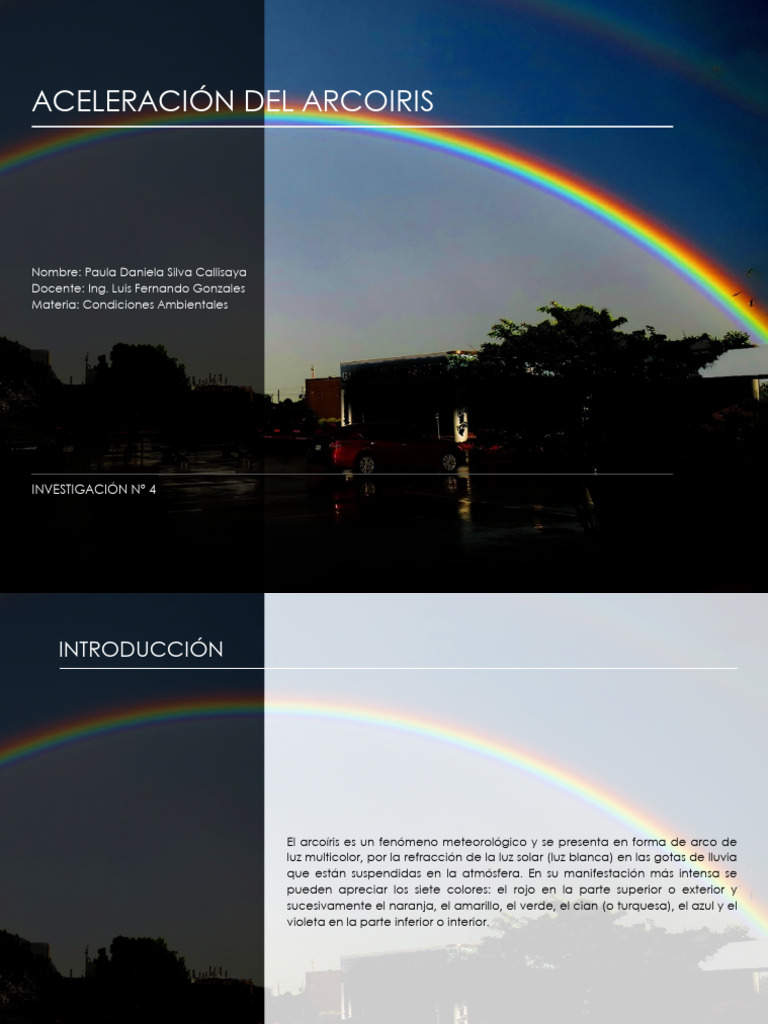 Aceleración Del Arcoiris | PDF