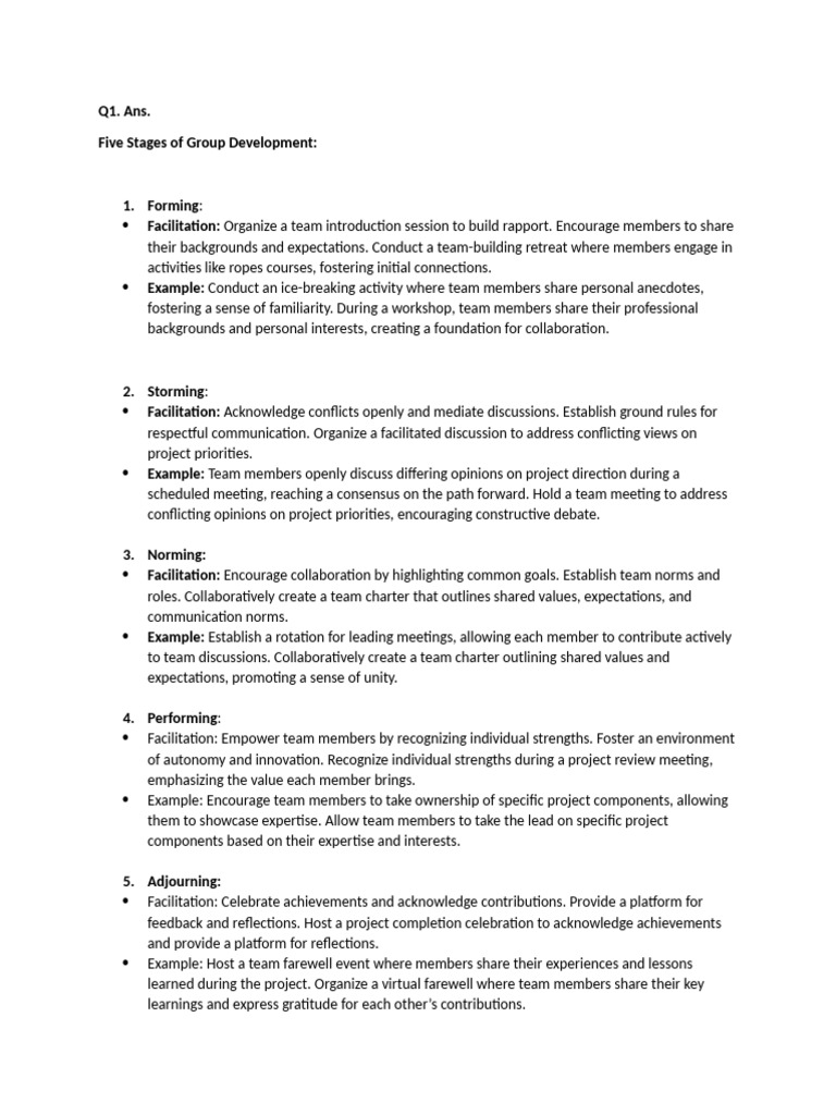 Assignment 4 Managing People and Organisation | PDF | Brainstorming ...