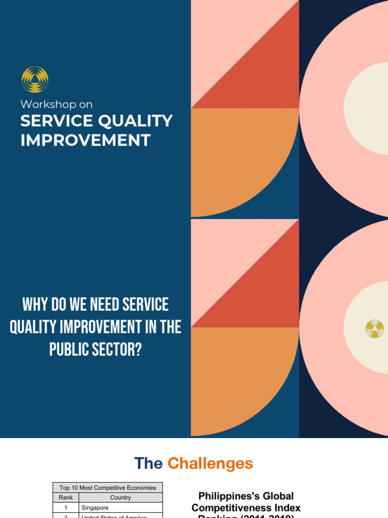 PART1 - Service Quality Improvement and Introduction To Process ...