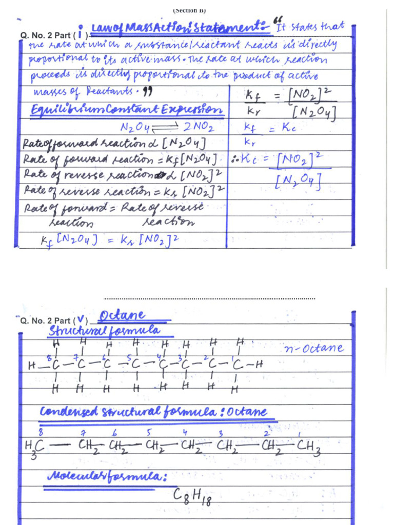 CHEMISTRY Paper | PDF