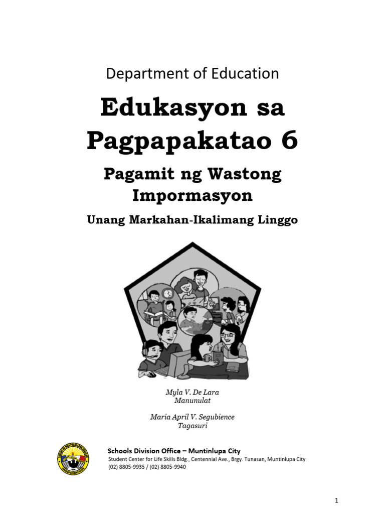 Esp 6 Q1 - Week 5 | PDF