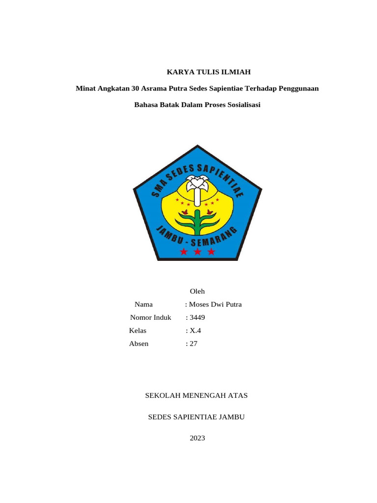 KTI Bab 3 | PDF