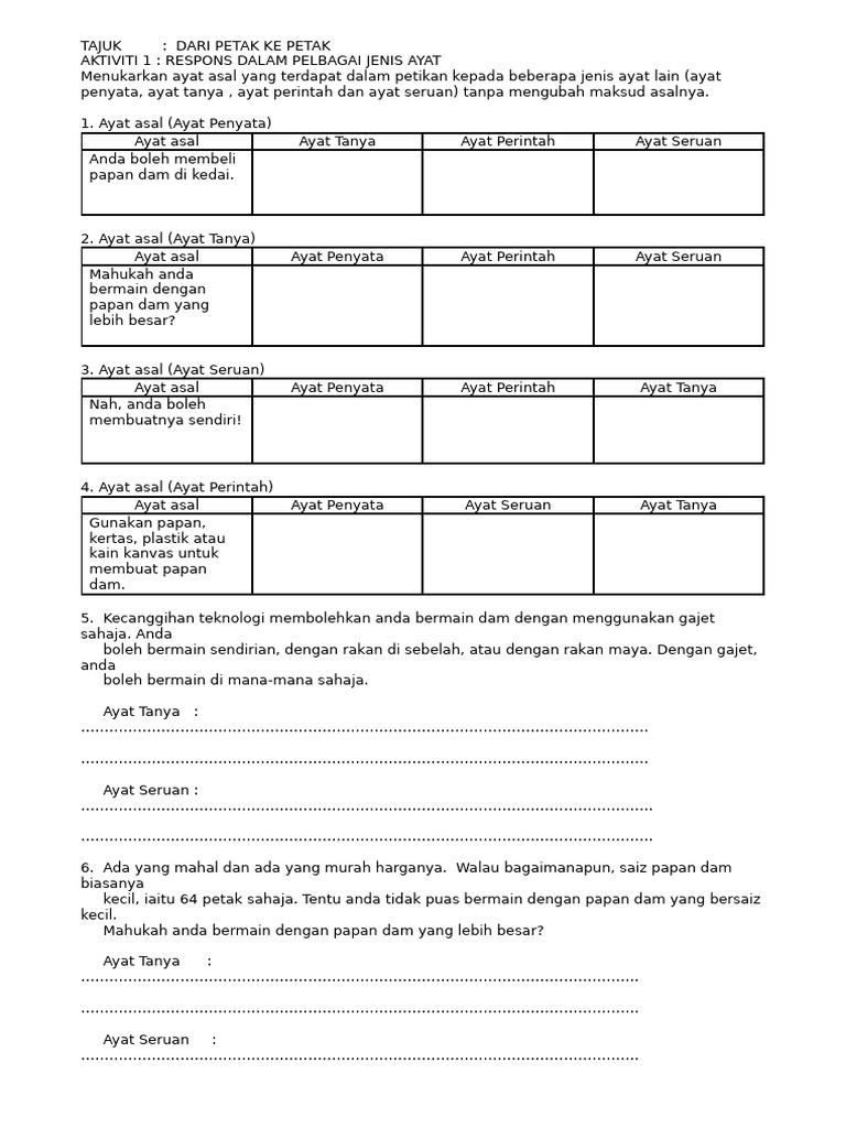 Bahan BM 15 April 2024 | PDF