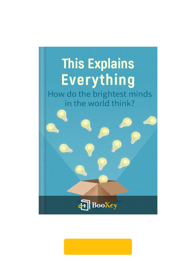 This Explains Everything | PDF
