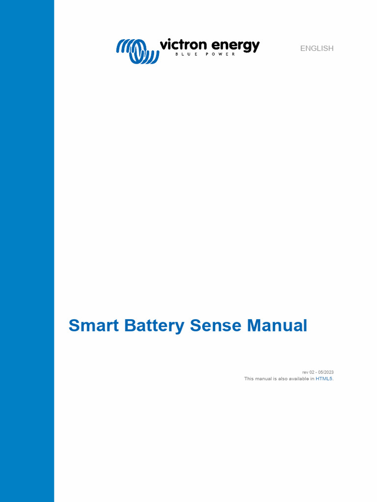 Smart Battery Sense Manual PDF en | PDF