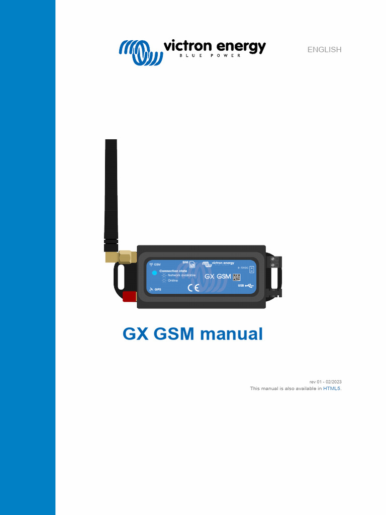 GX GSM Manual PDF en | PDF | Internet | Tecnología e ingeniería