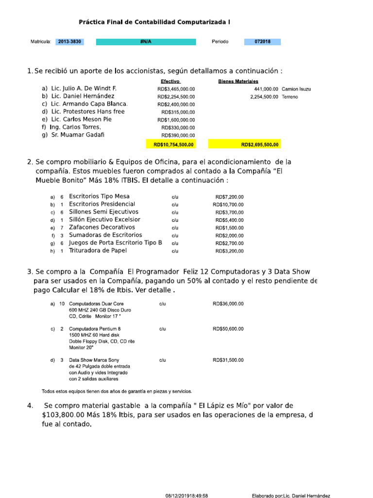 Practica Final de Contabilidad Uni | PDF Practica Final de Contabilidad Uni | PDF