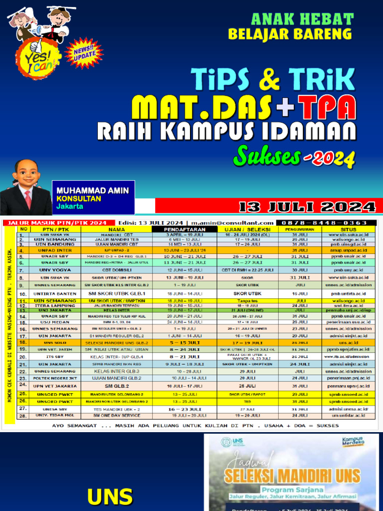 @-24 CAMP SKOLASTIK-tps-MATH-DAS - 36 +37 SIAP 2024 13 JULI Bahas-Final | PDF