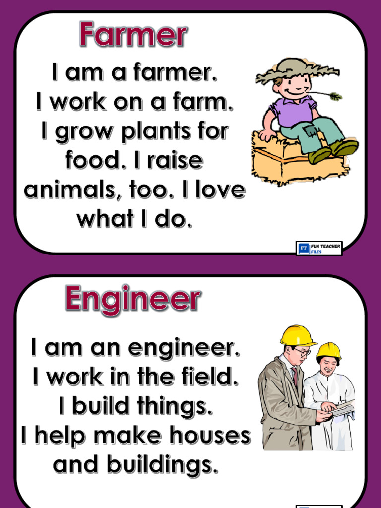 English Reading Passages Set 14 Jobs | PDF