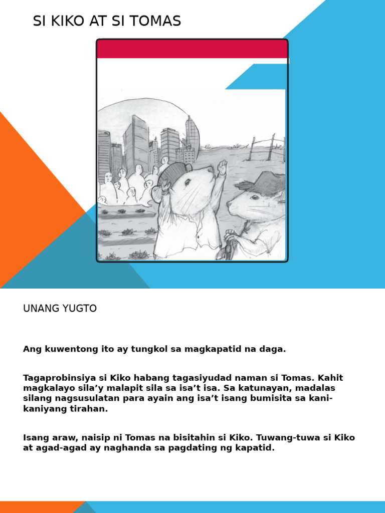 Si Kiko at Si Tomas Powerpoint Mona | PDF
