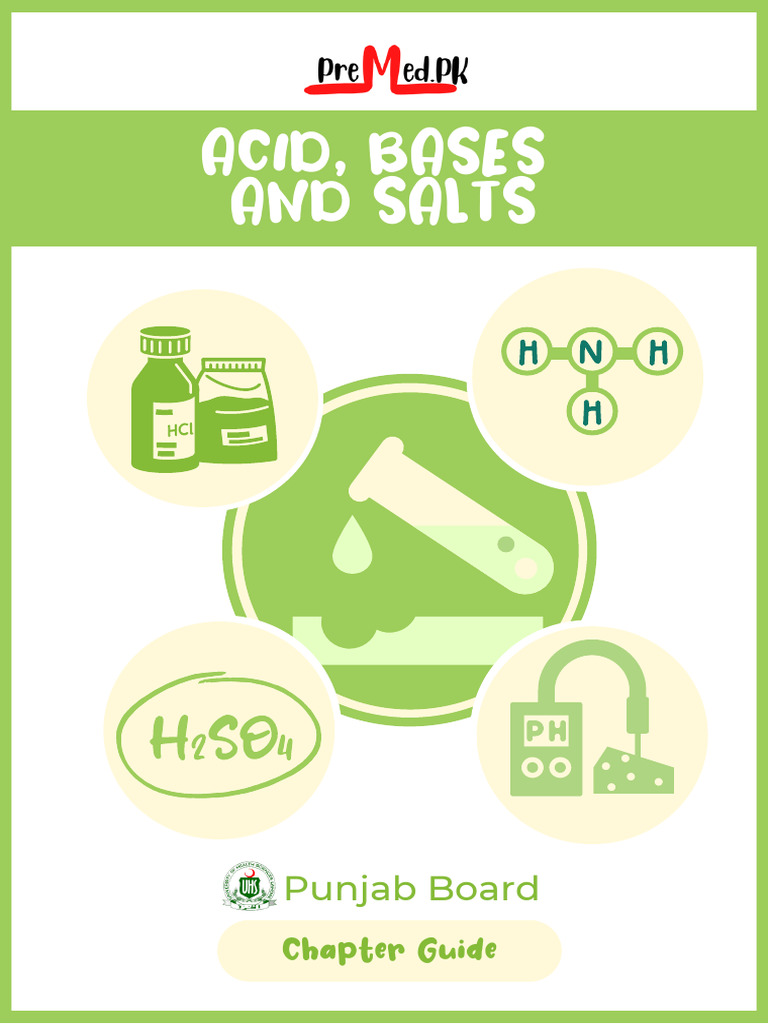 Acids, Bases, and Salts Study Guide | PDF | Acid Dissociation Constant ...