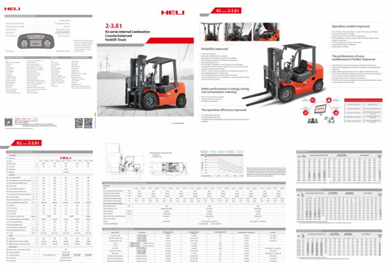 HELI Fiche Technique de Clark | PDF