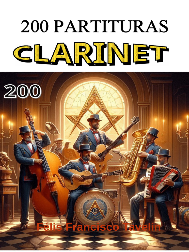 200 Partituras para CLARINET 406 Pag | PDF | Xadrez