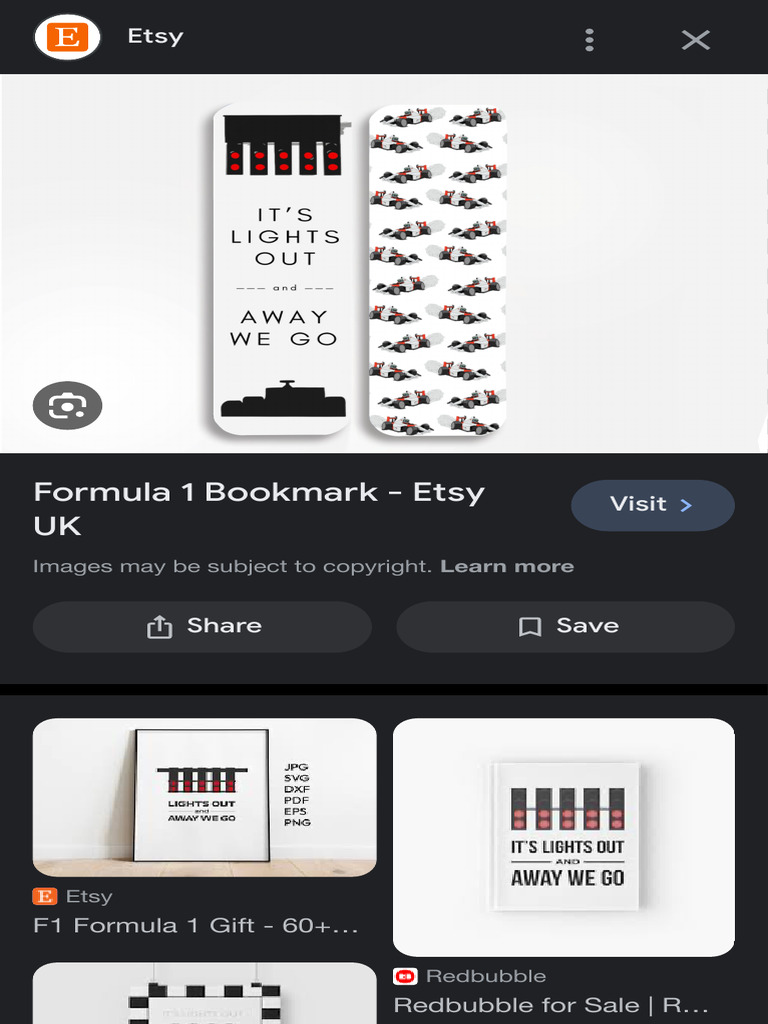 Formula 1 Bookmark - Google Search | PDF