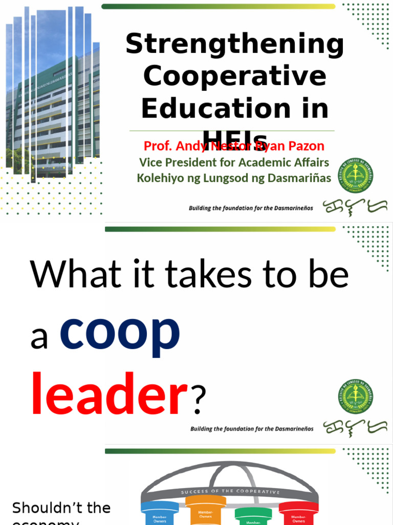 2nd Cmpl Summit Cooperative Education Pdf