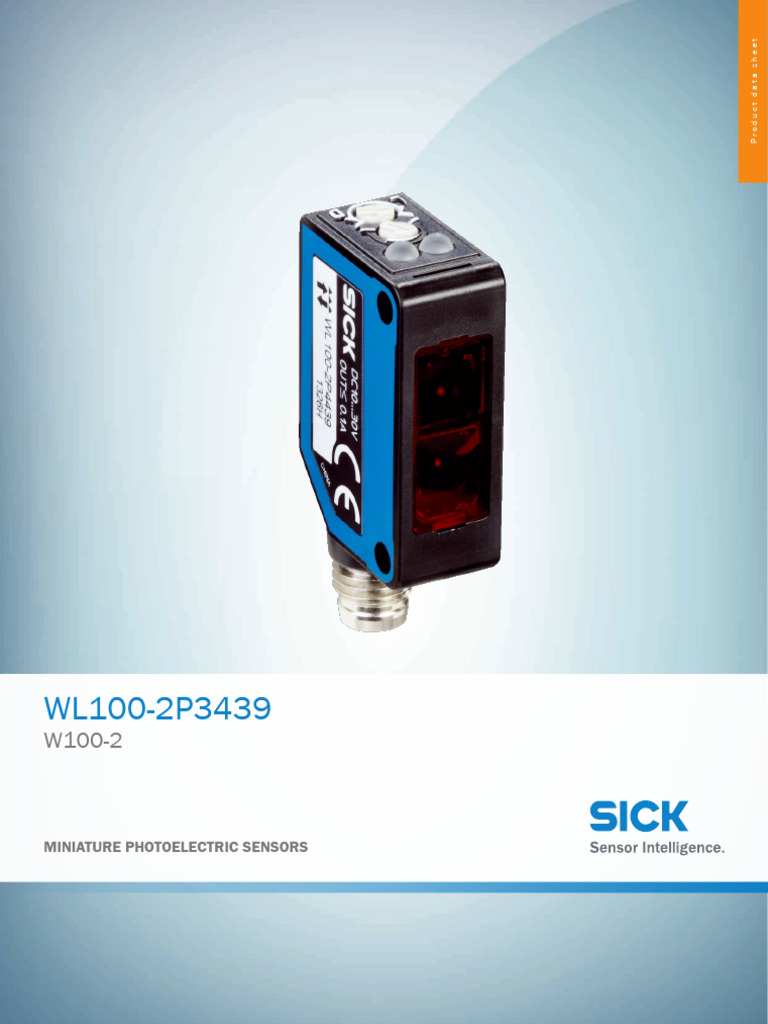 Datasheet WL100-2P3439 6052361 en | PDF