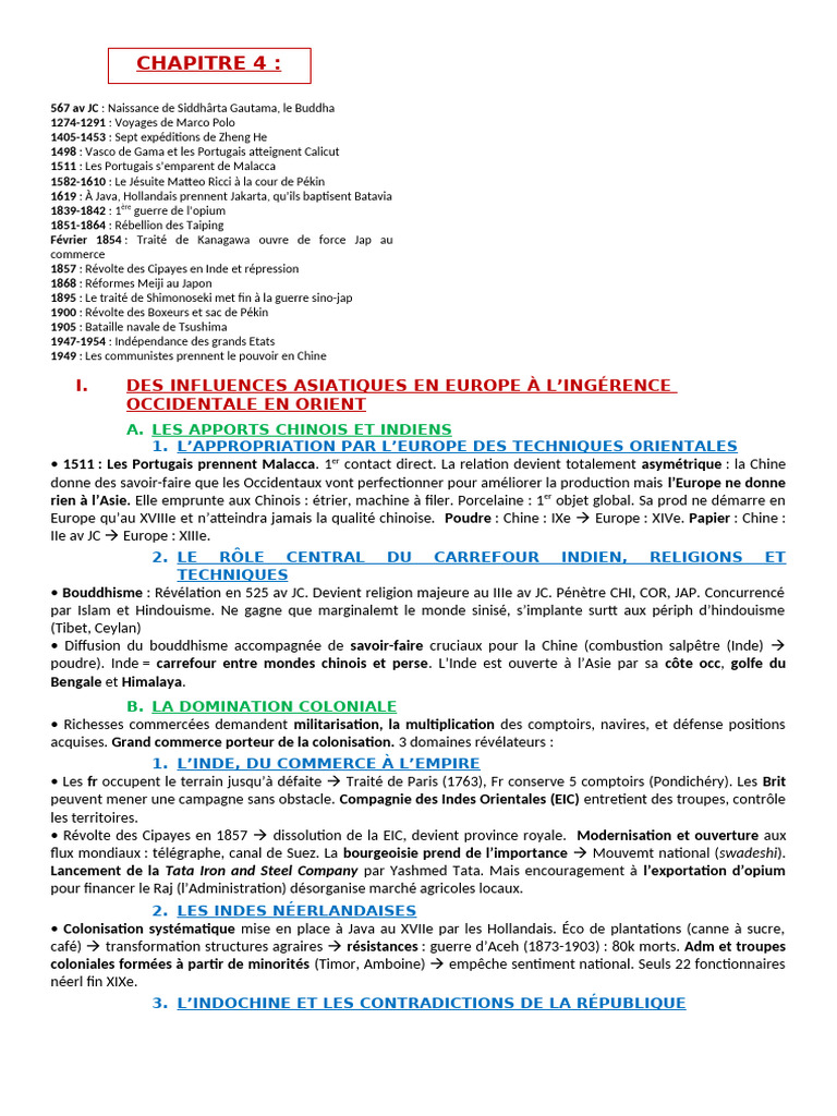 Histoire Globale Jusqu'à La Mondia | PDF