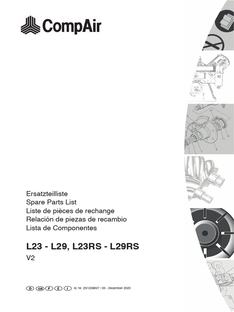 N2 Spare Parts List 42108 - 25 - 2 - 21 - ET - L23 - L29RS - V2 - 201218 | PDF
