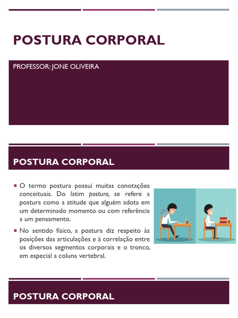 2 Postura Corporal | PDF