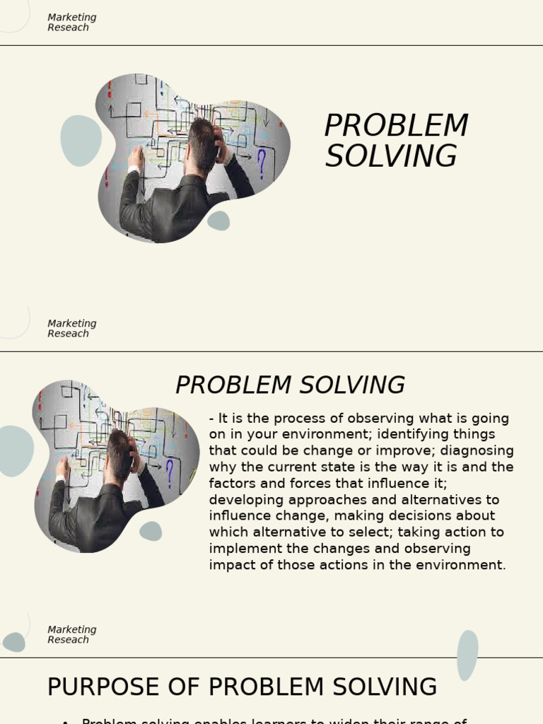 Problem Solving | PDF