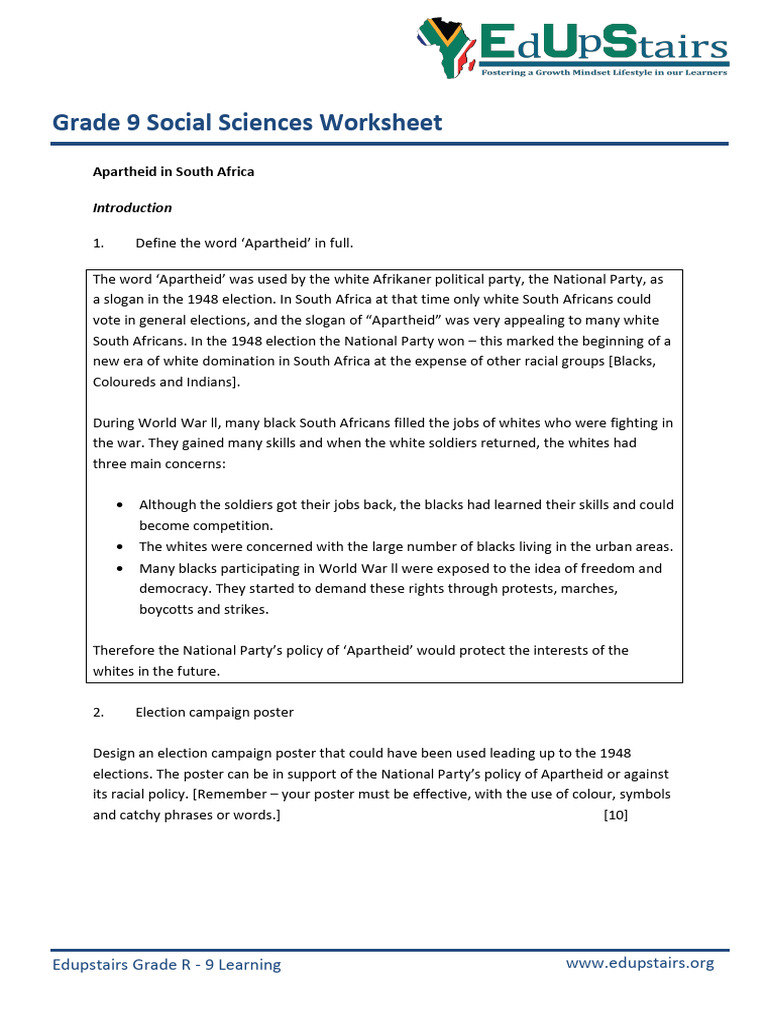 Apartheid in South Africa | PDF | Apartheid