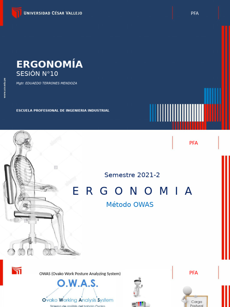 Sesion 9 Metodo Owas | PDF