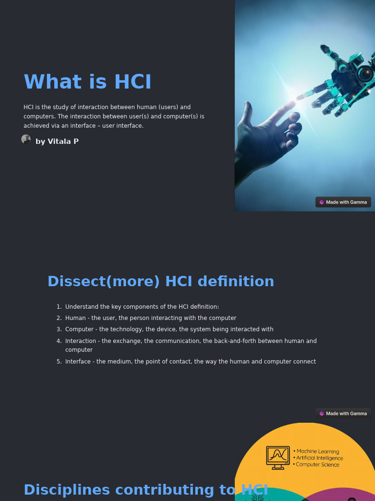 What Is HCI | PDF