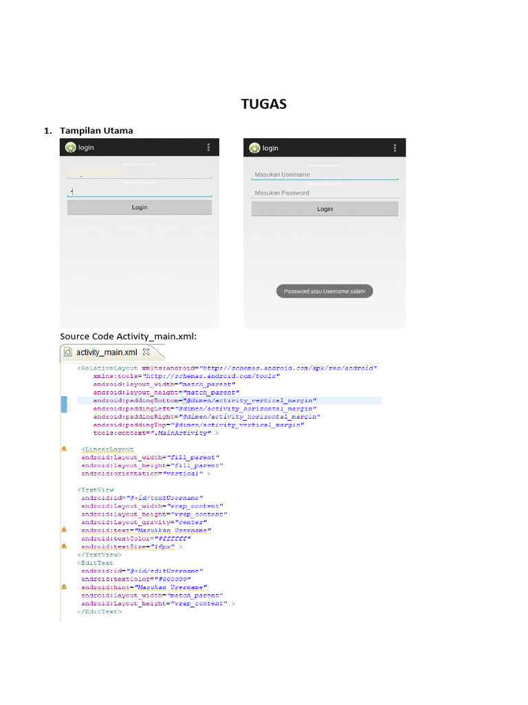 Tugas Android | PDF