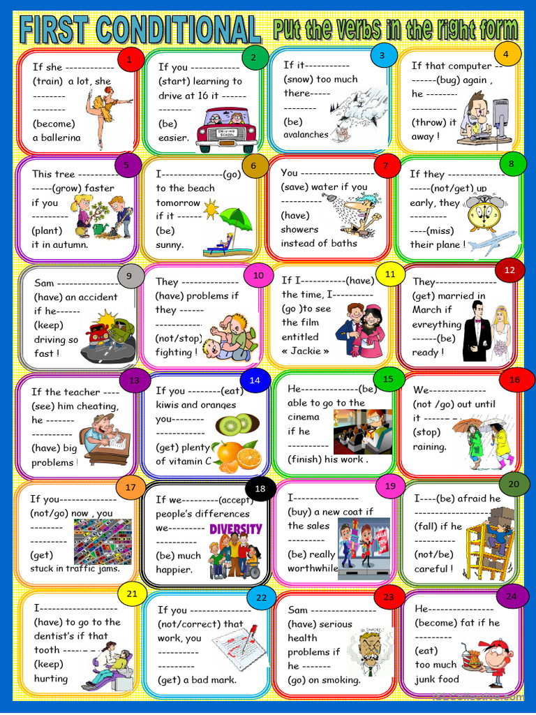 First Conditional Practice | PDF