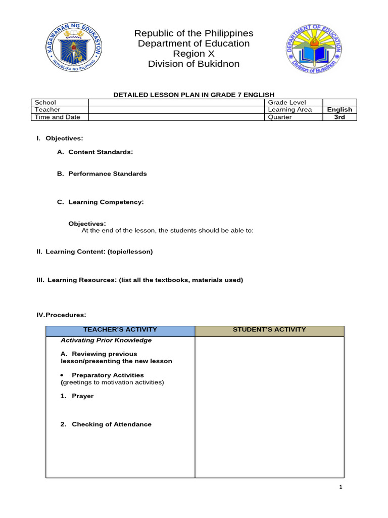 Deped LP Template | PDF