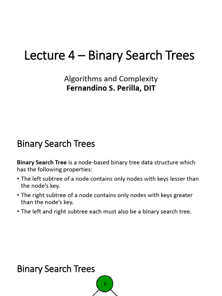 Binary-Search-Trees | PDF Binary-Search-Trees | PDF