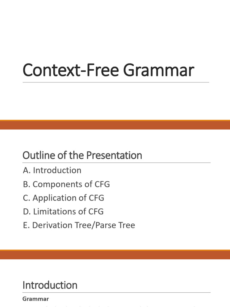 Context Free Grammar 1 | PDF Context Free Grammar 1 | PDF