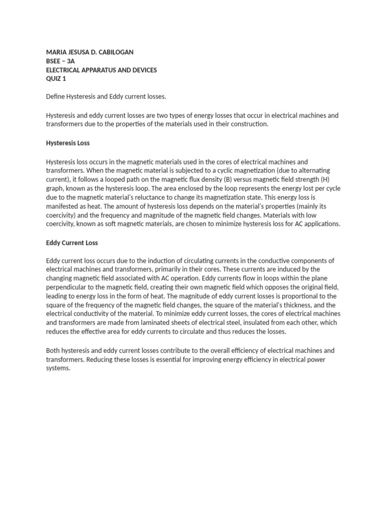 Electrical Apparatus and Devices | PDF | Transformer | Electromagnetic ...