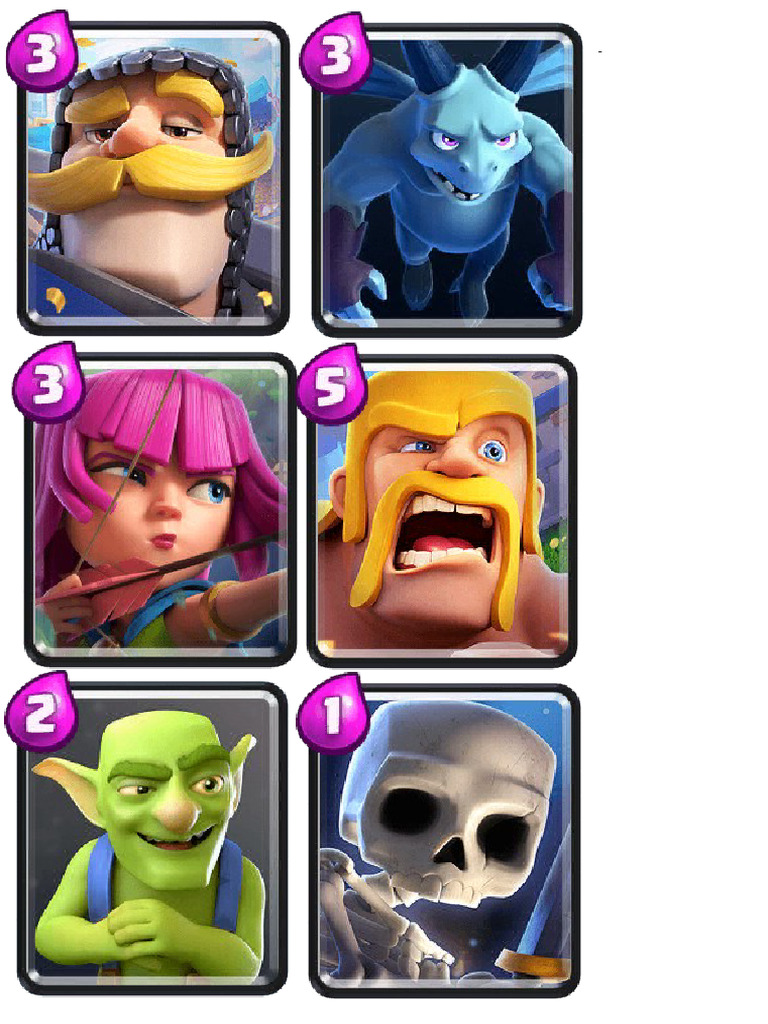 Cartas de Clash Royale | PDF